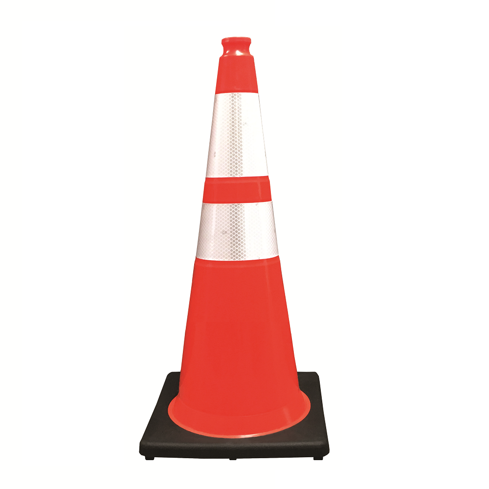 28″ Orange PVC Traffic Cone 7 lbs. – Road Safety Supply