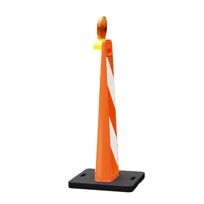 Orange Gemstone™ Vertical Panel – Road Safety Supply